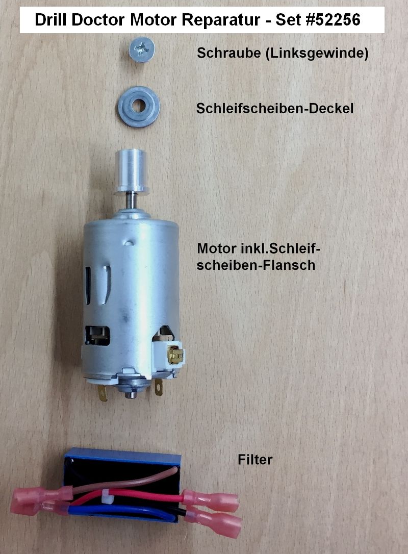 Drill Doctor Motor Reparatur Set | Drill Doctor online kaufen